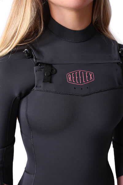 ISABELLA Shorty - Chest Zip 2/2mm Long Sleeve Spring 2022 – Reeflex Wetsuits